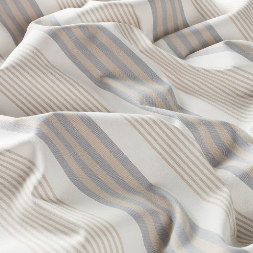 Perdele model uni bej din poliester voal Cora 300 Vol. 2 Gardisette ...