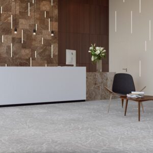 Mochetă Gri Buclată, 7.5mm, Trafic Intens, Tapibel Earth