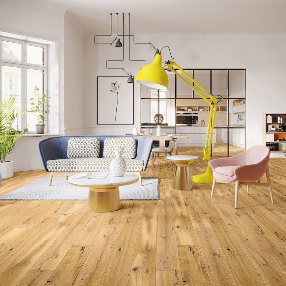 Parchet Stratificat Stejar Madeira, Lac Mat, 14mm, Barlinek